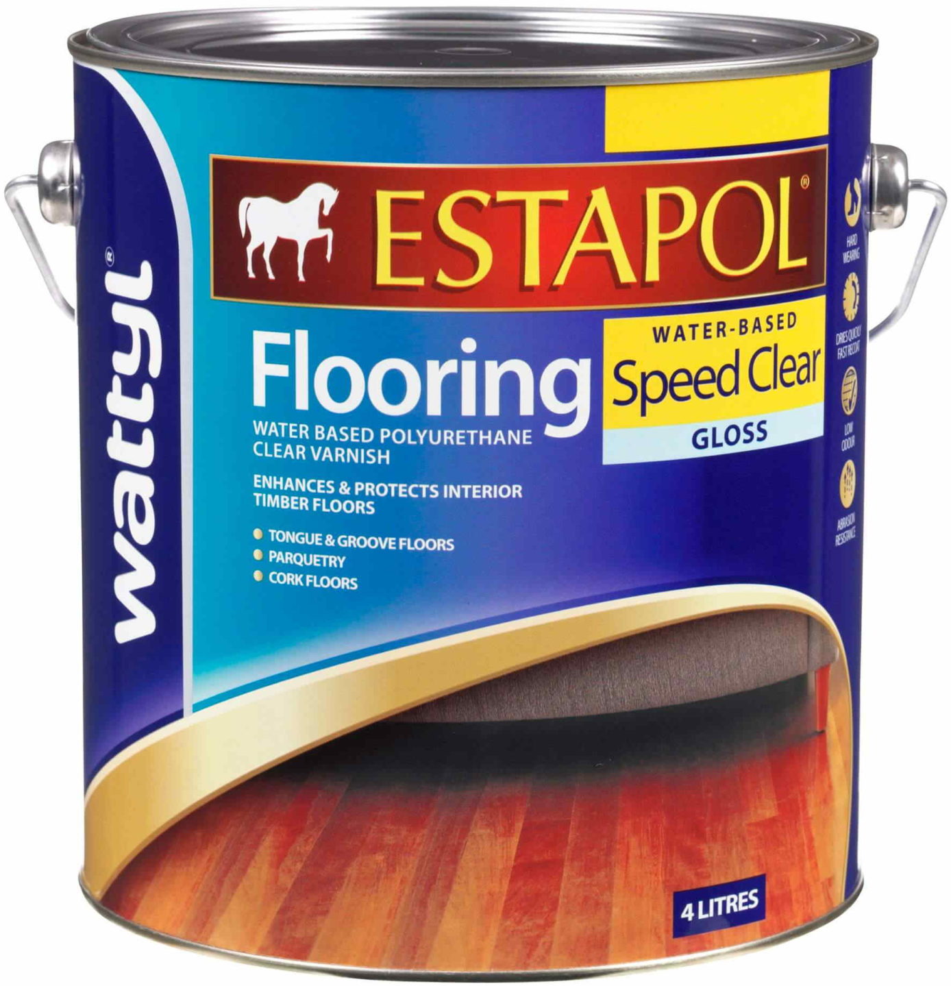 Estapol Flooring Water Based Speed Clear | Wattyl New Zealand