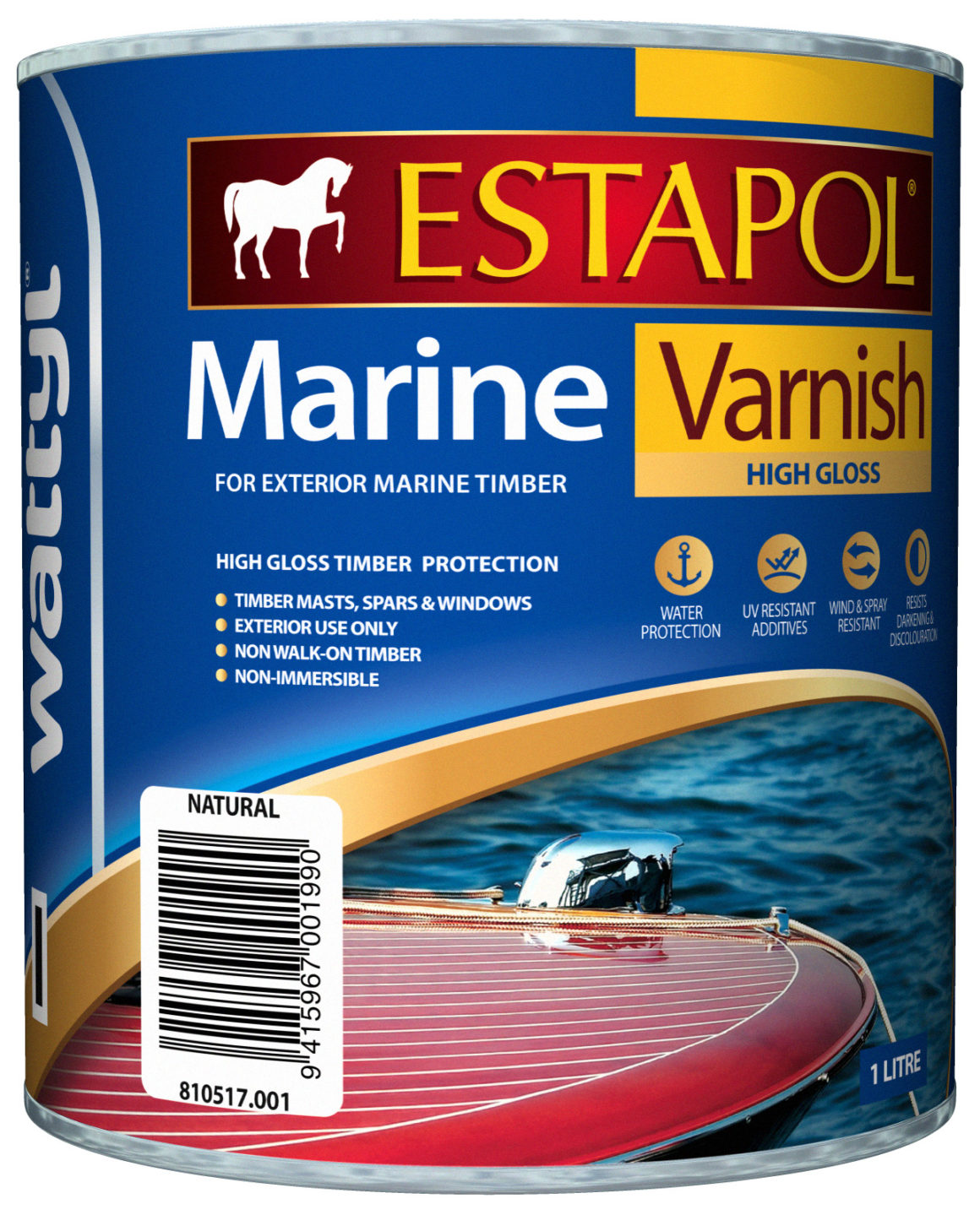 Wattyl Estapol Marine Varnish | Wattyl New Zealand