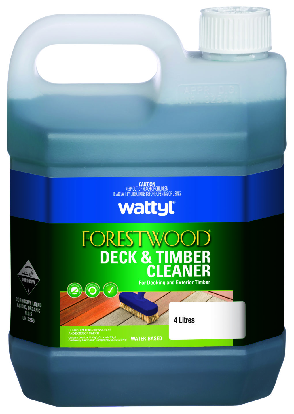Wattyl Forestwood Deck & Timber Cleaner | Wattyl New Zealand